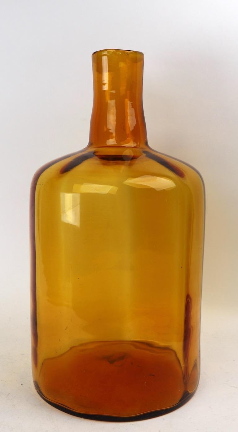Large Blenko Bottle at 1stDibs