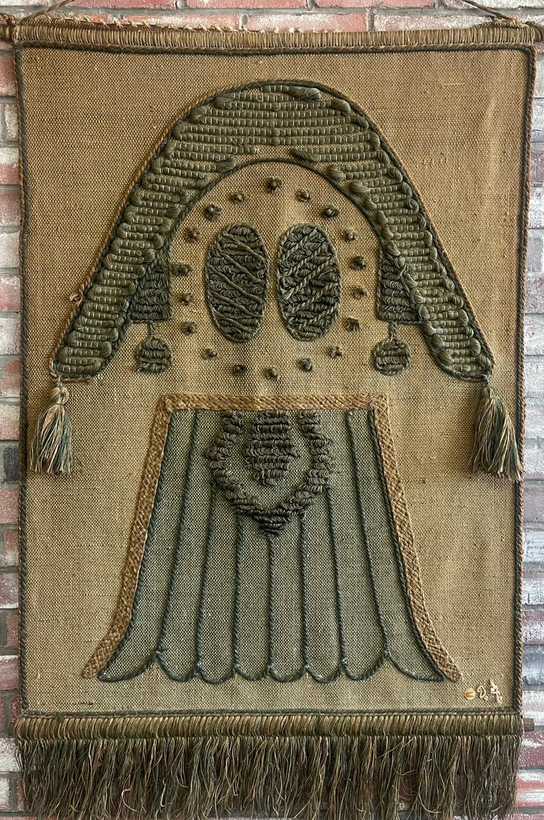 Large Bohemian Woven Wall Art / Tapestry by Don Freedman For Sale at ...