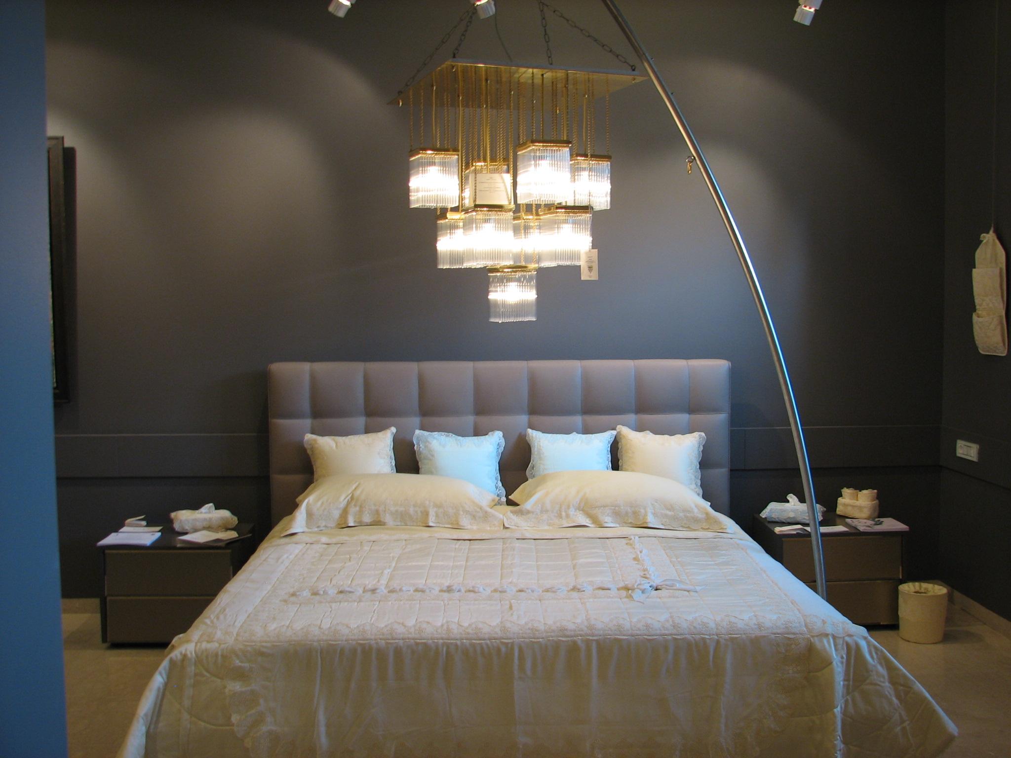 Large Brass and Crystal Glass Secession Style, Jugendstil Chandelier Re ...