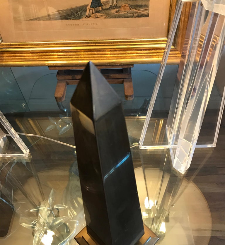 Large Brass Obelisk at 1stDibs | obelisk for sale