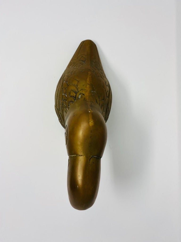Large Brass Toucan Sculpture by Dolbi Cashier at 1stDibs