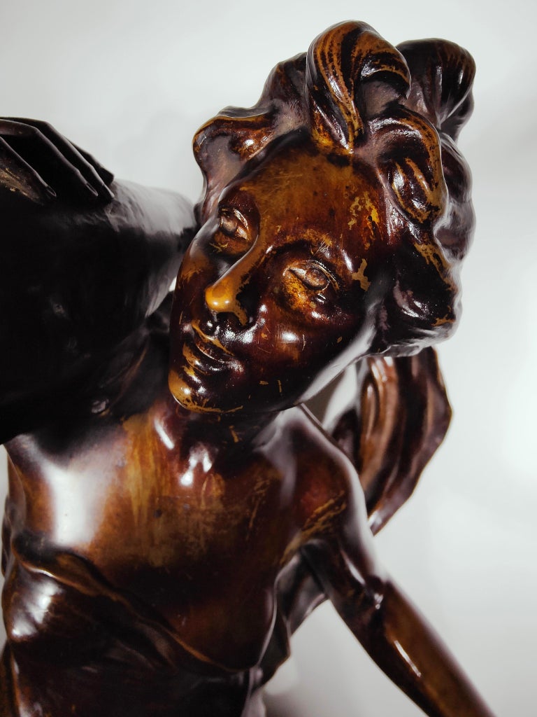 Large Bronze by, Charles Théodore Perron For Sale at 1stDibs