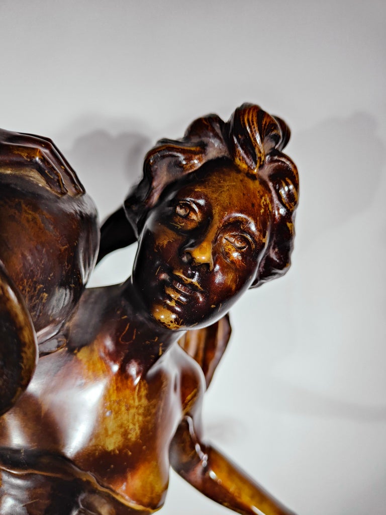Large Bronze by, Charles Théodore Perron For Sale at 1stDibs