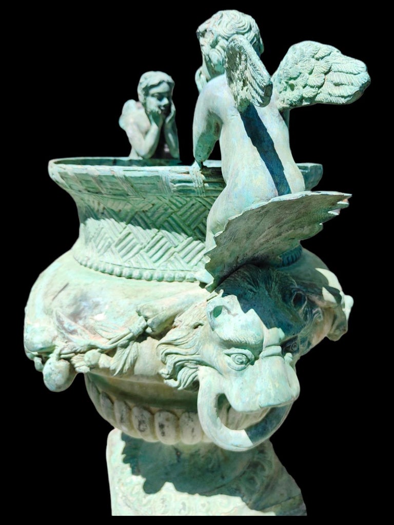 Large bronze cups from the beginning of the 20th century For Sale at ...
