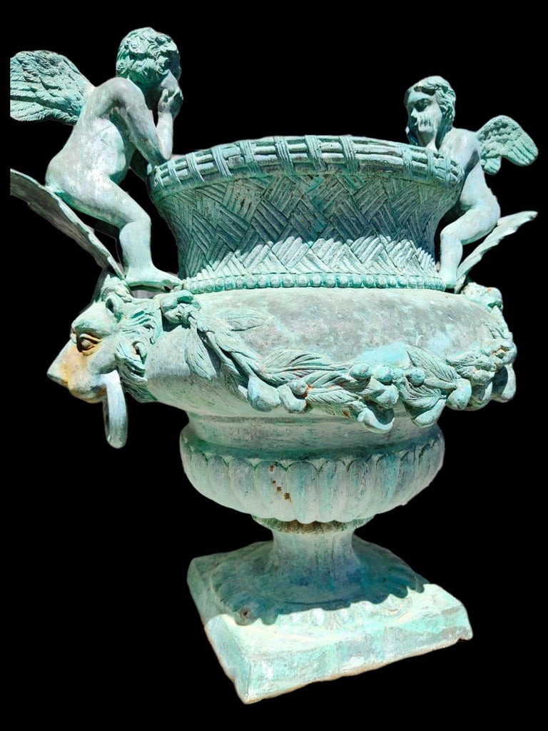 Large bronze cups from the beginning of the 20th century For Sale at ...