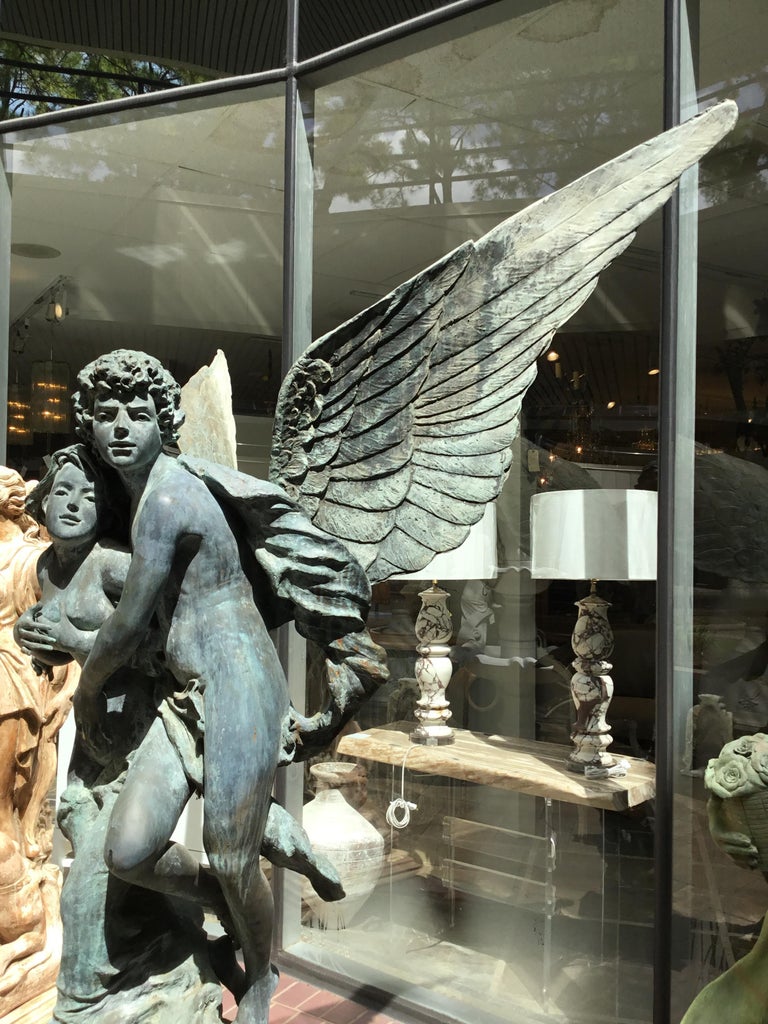 Large Bronze Fountain Garden Statue after Gory Affortunato at 1stDibs