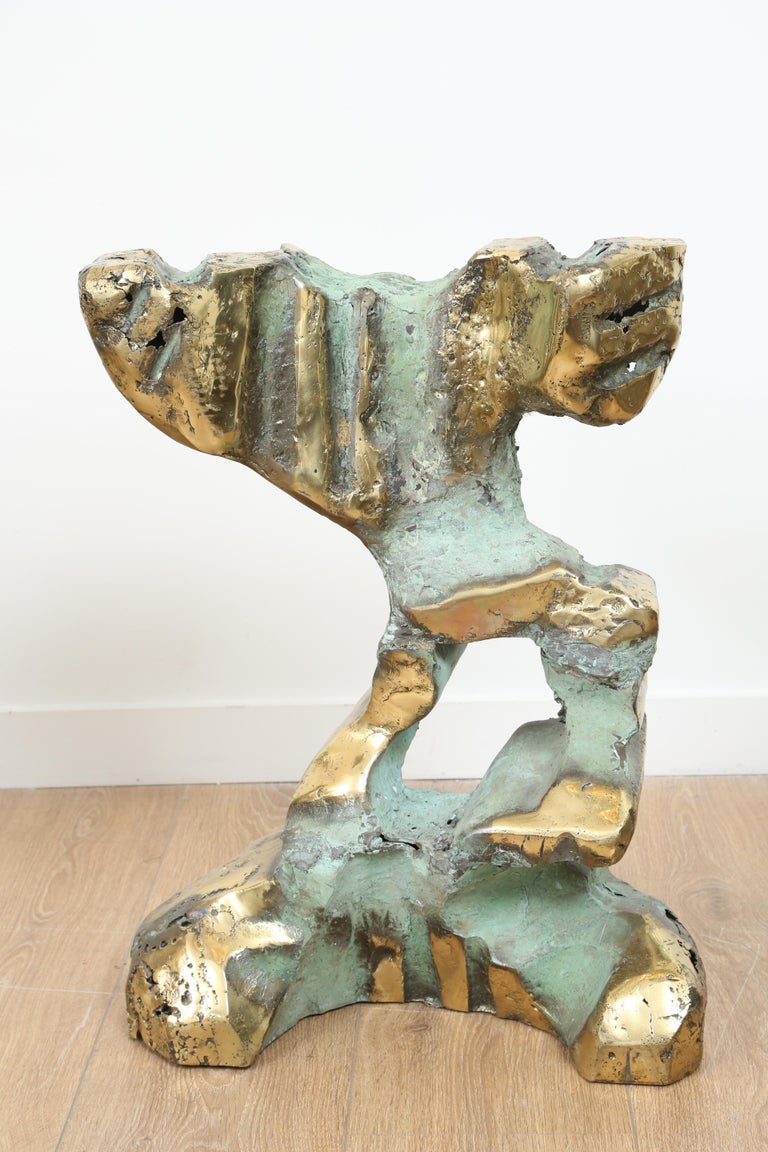 Large Brutalist Bronze Sculptures, USA, 1970s at 1stDibs