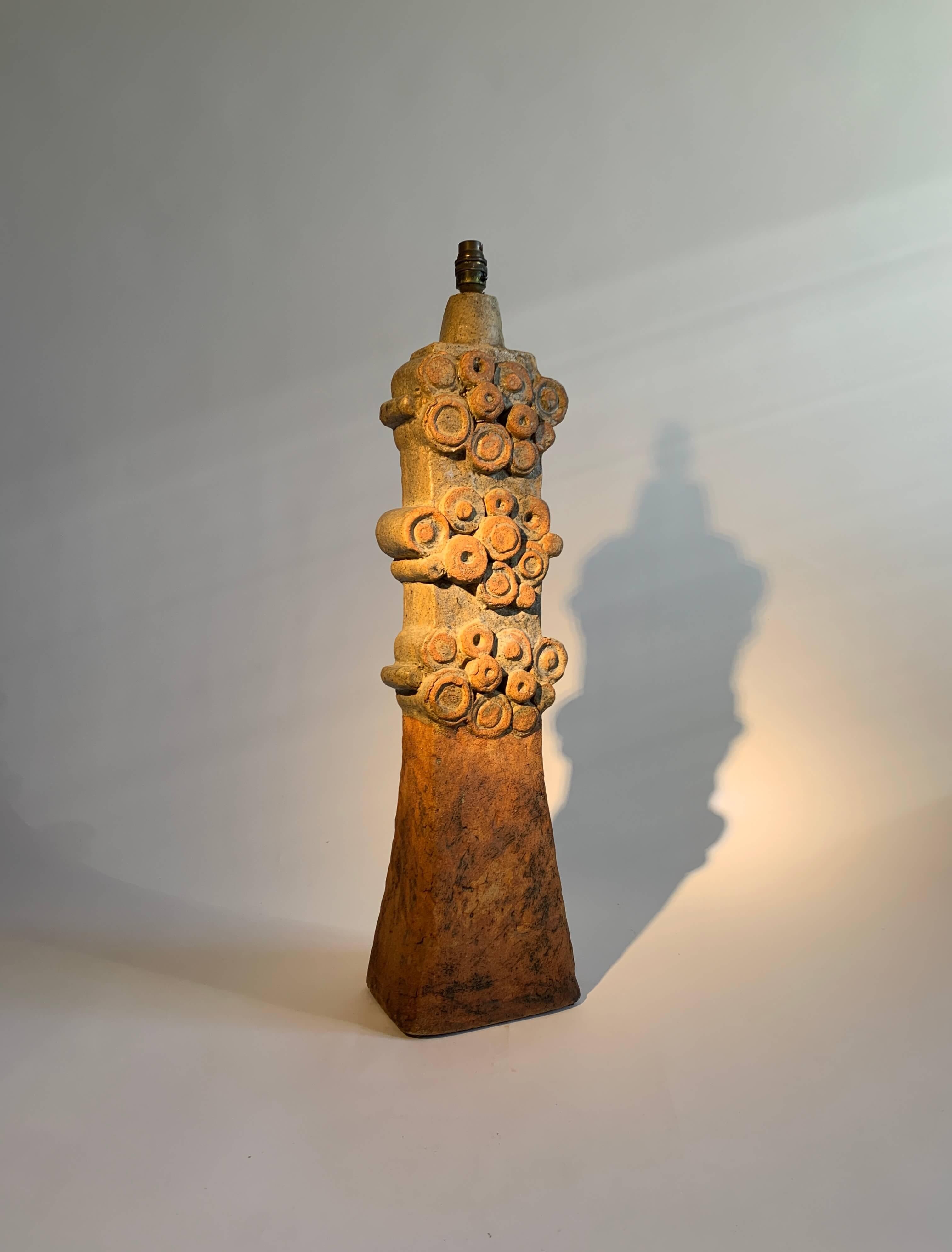 Large brutalist Lamp, Bernard Rooke 1960 For Sale at 1stDibs