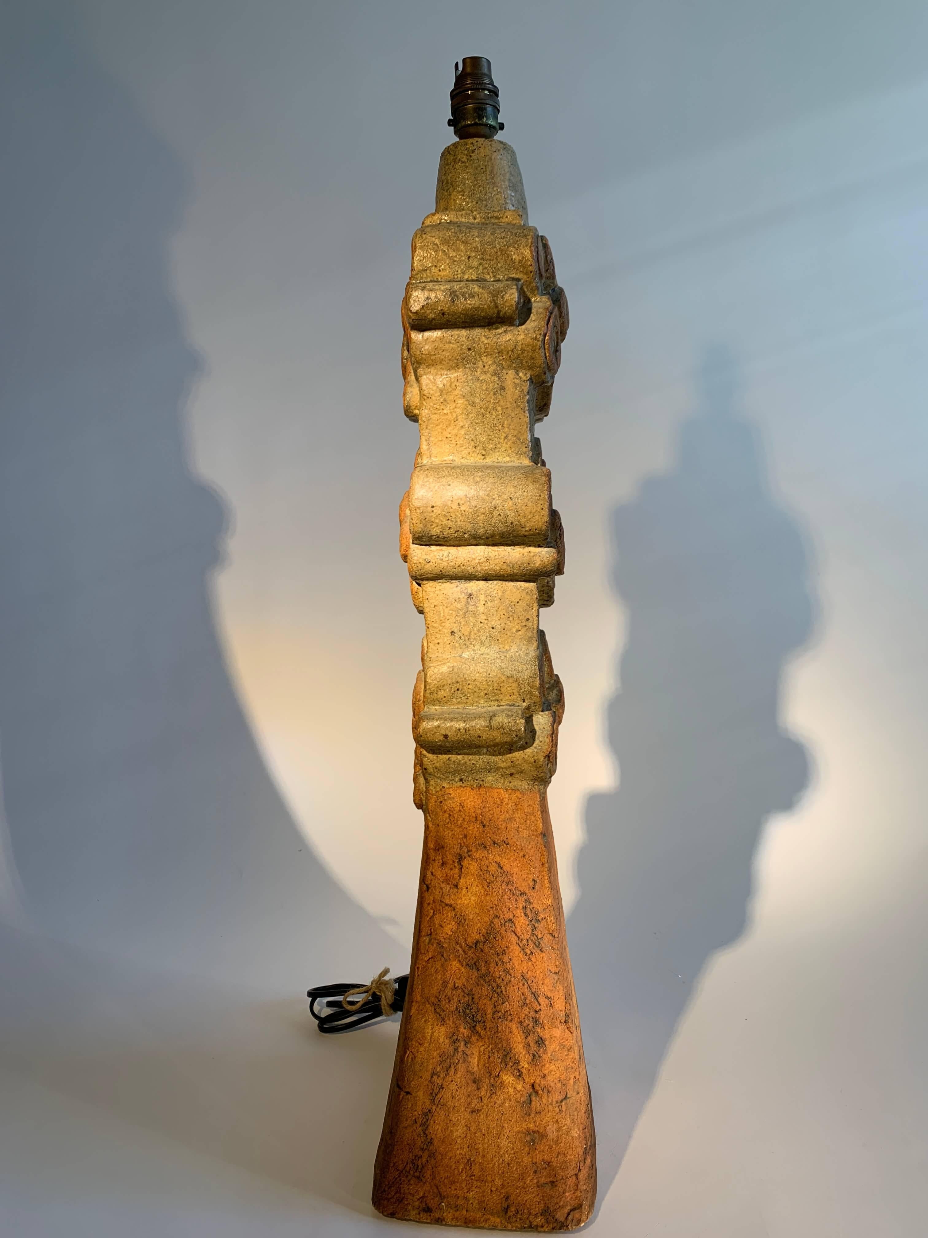 Large brutalist Lamp, Bernard Rooke 1960 For Sale at 1stDibs