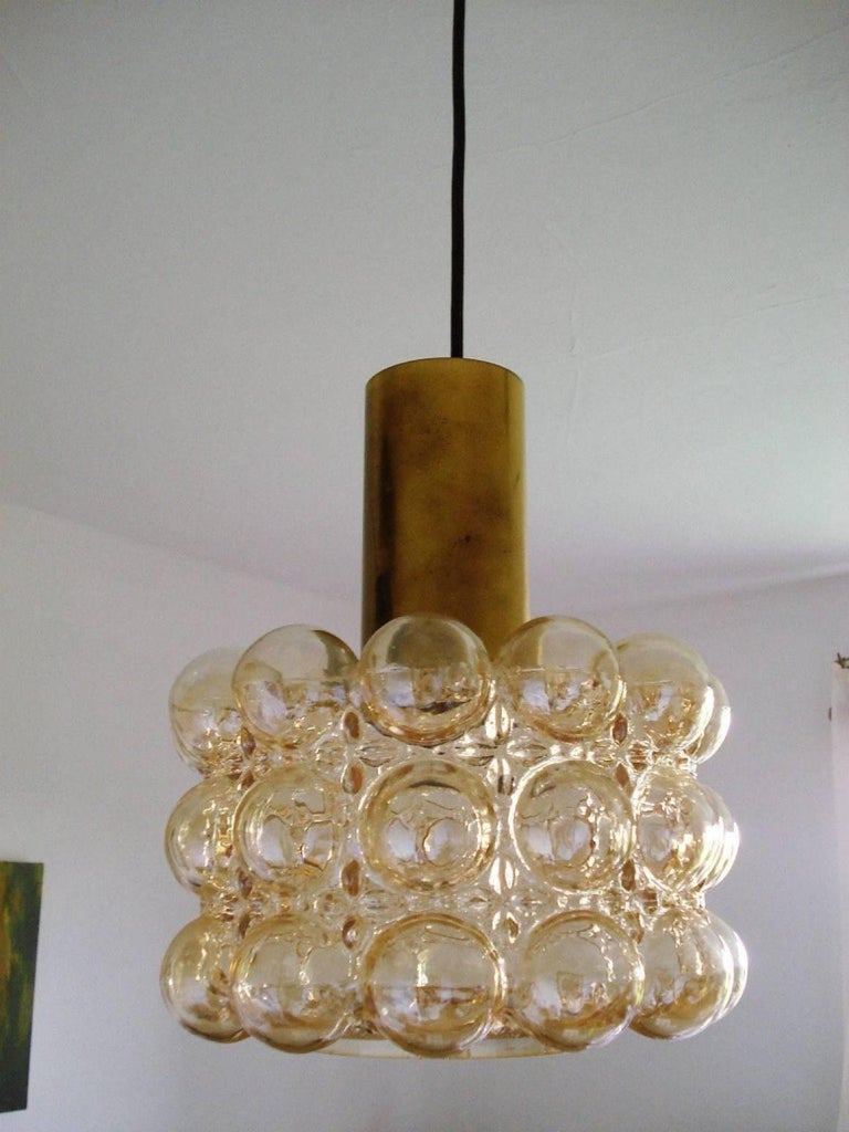 Large Cascade Light Fixture with Seven Pedant Lights by Helena Tynell ...