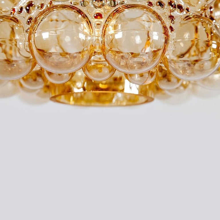 Large Cascade Light Fixture with Seven Pedant Lights by Helena Tynell ...