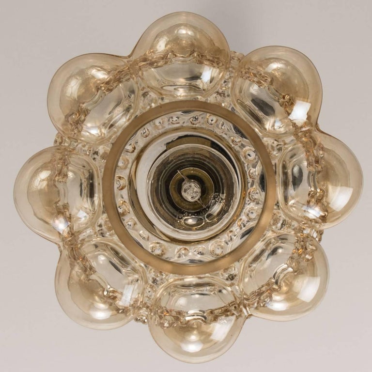 Large Cascade Light Fixture with Seven Pedant Lights by Helena Tynell ...