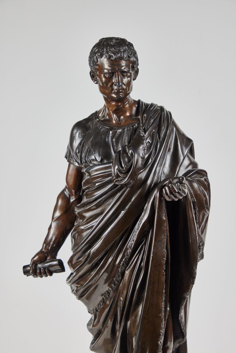 Large, Cast Bronze Roman Figures For Sale at 1stDibs