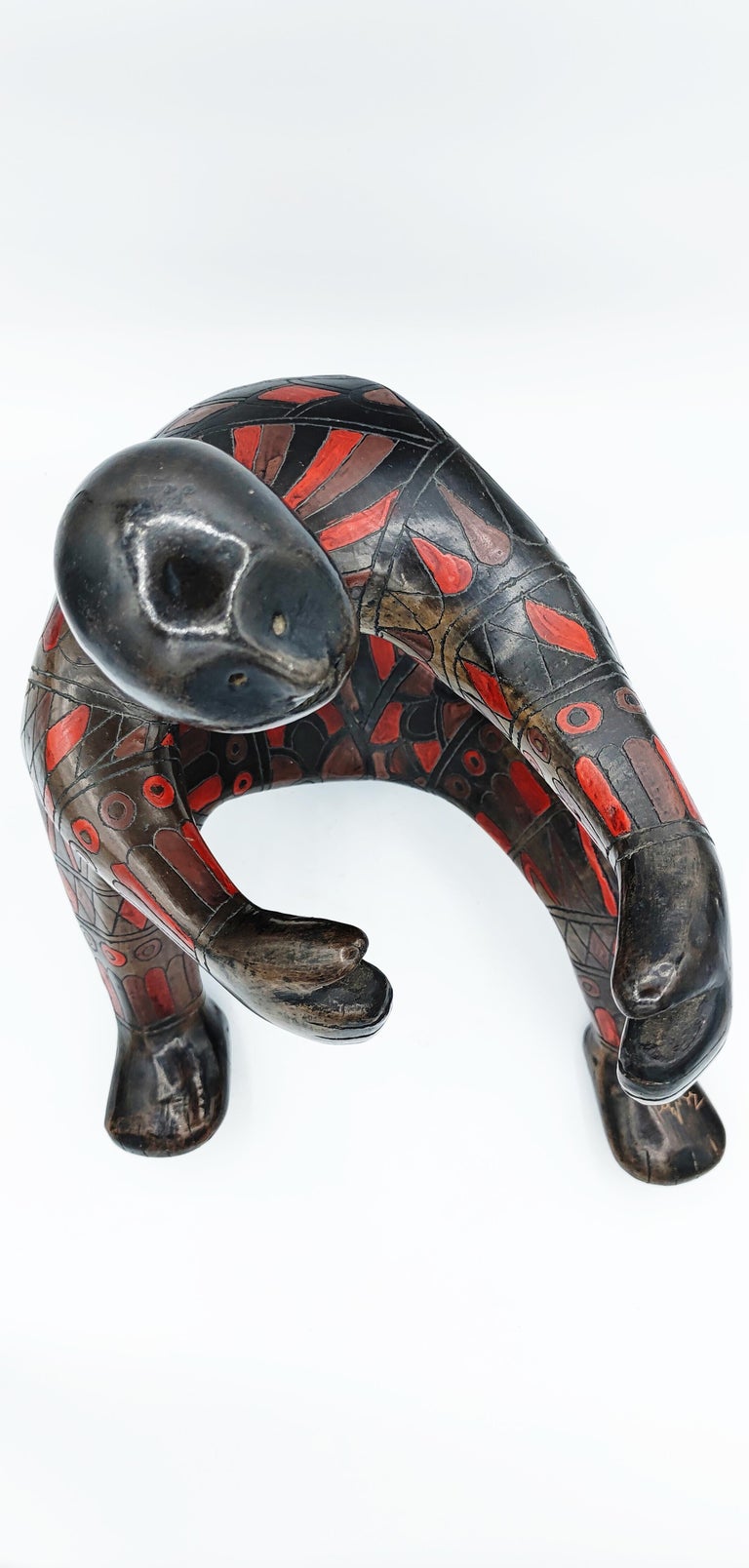 Large Ceramic Figurine Sculpture, 1960s For Sale at 1stDibs