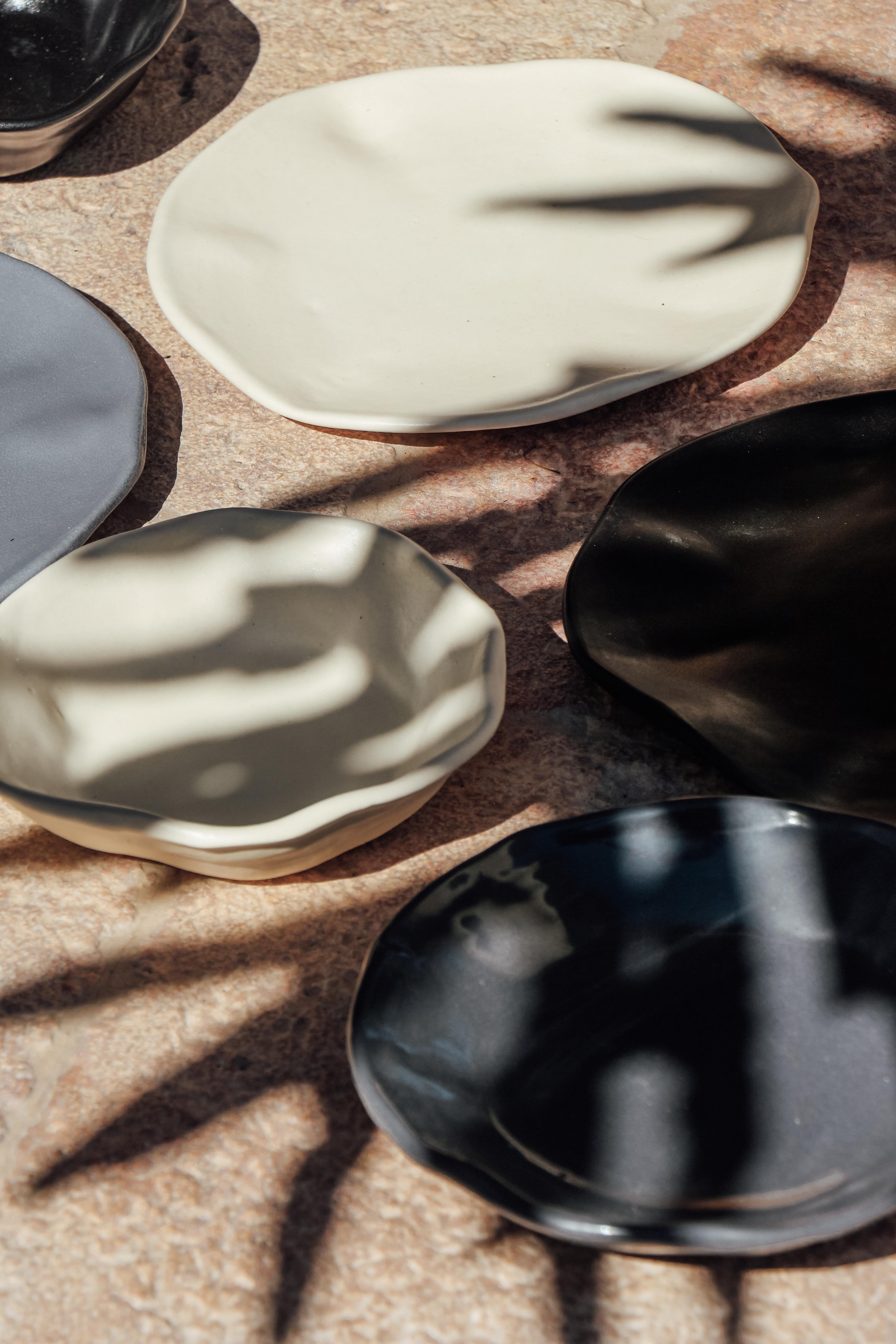 Artisanal Mexican Made Large Ceramic Plate For Sale at 1stDibs