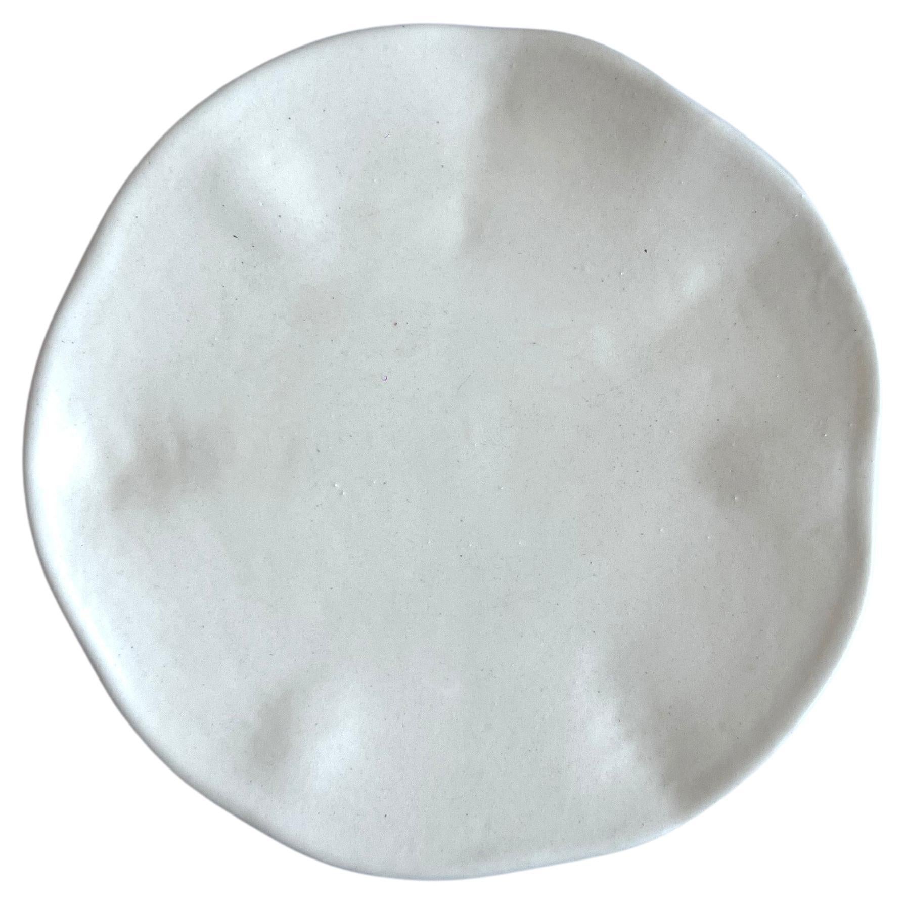 Artisanal Mexican Made Large Ceramic Plate For Sale at 1stDibs