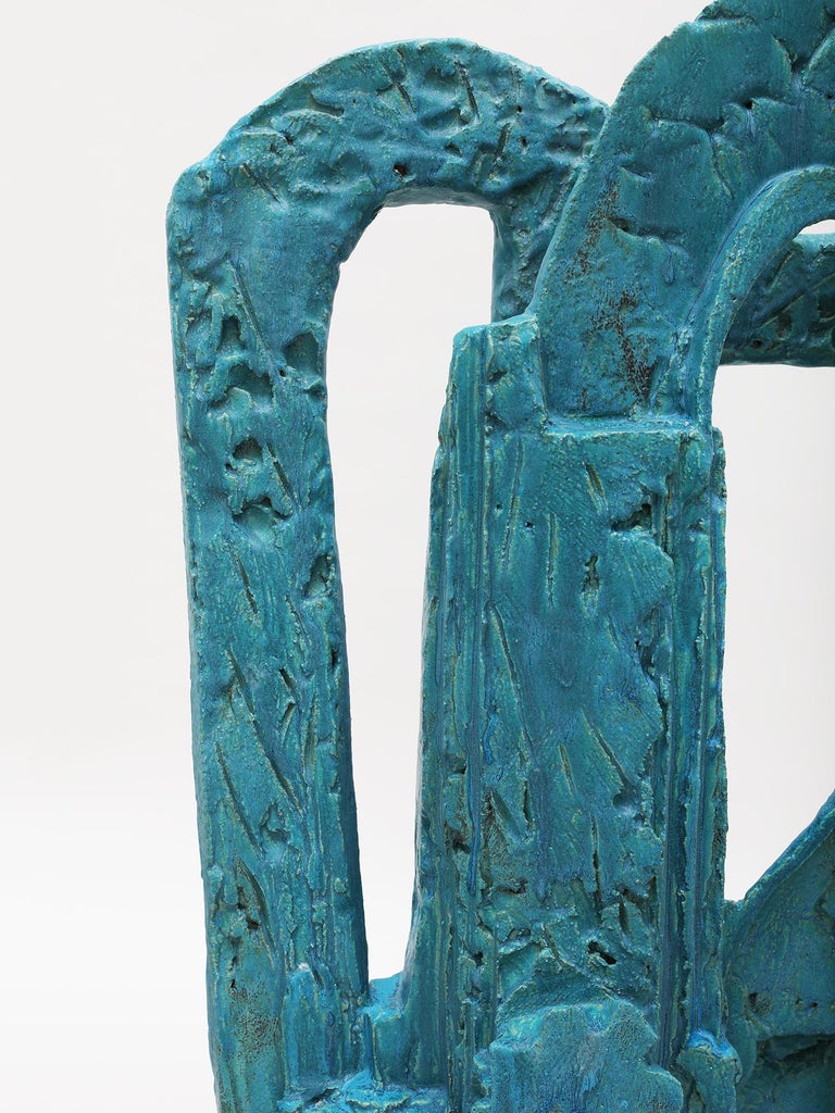 Large Ceramic Sculpture by Guy C. Corriero For Sale at 1stDibs