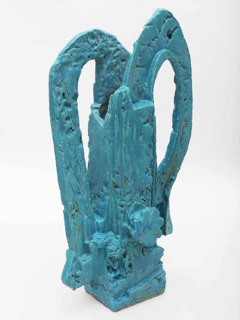 Large Ceramic Sculpture by Guy C. Corriero For Sale at 1stDibs