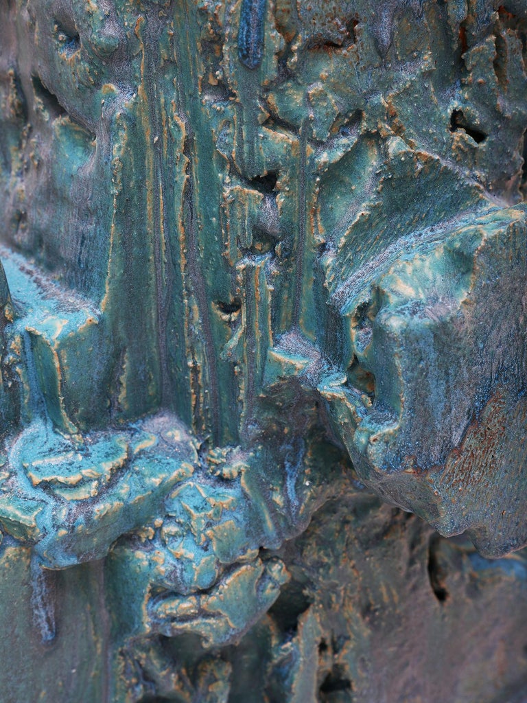 Large Ceramic Sculpture by Guy C. Corriero For Sale at 1stDibs