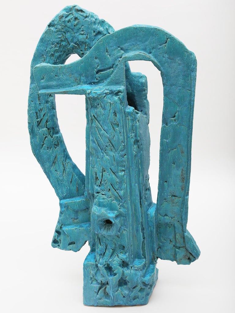 Large Ceramic Sculpture by Guy C. Corriero For Sale at 1stDibs