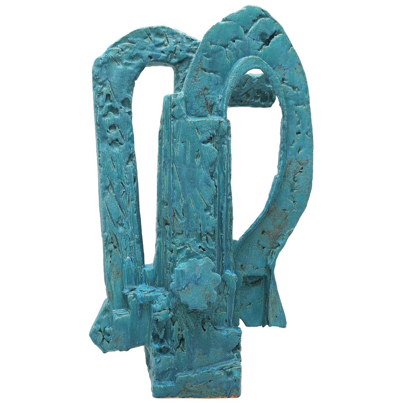 Large Ceramic Sculpture by Bill Stewart For Sale at 1stDibs