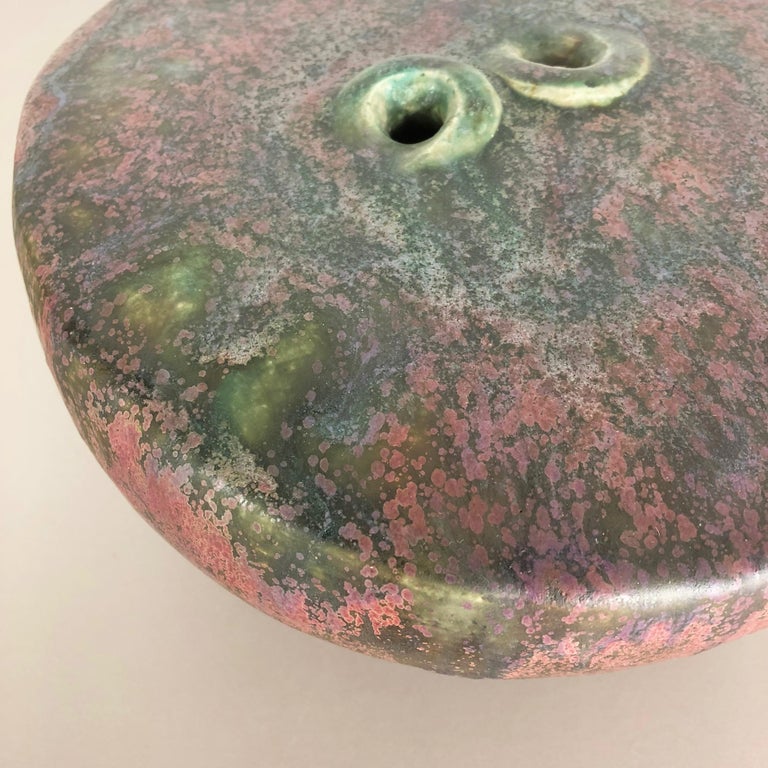 Large Ceramic Studio Pottery Vase Object by Otto Meier Bremen Germany ...