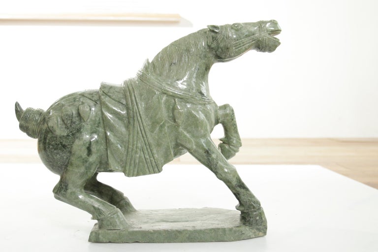 Large Chinese Jade Horse For Sale at 1stDibs