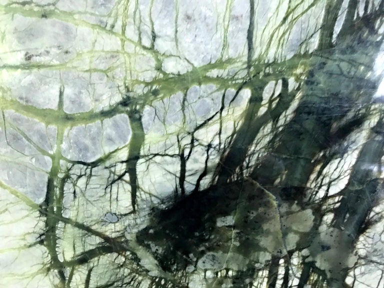 Large Chinese Scholar Greenery Stone on Stand at 1stDibs