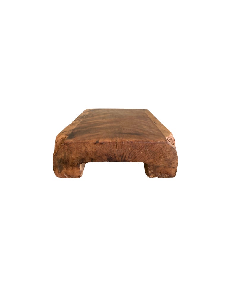 Chinese Wooden Block / Chopping Block, Hand-Carved For Sale at 1stDibs ...