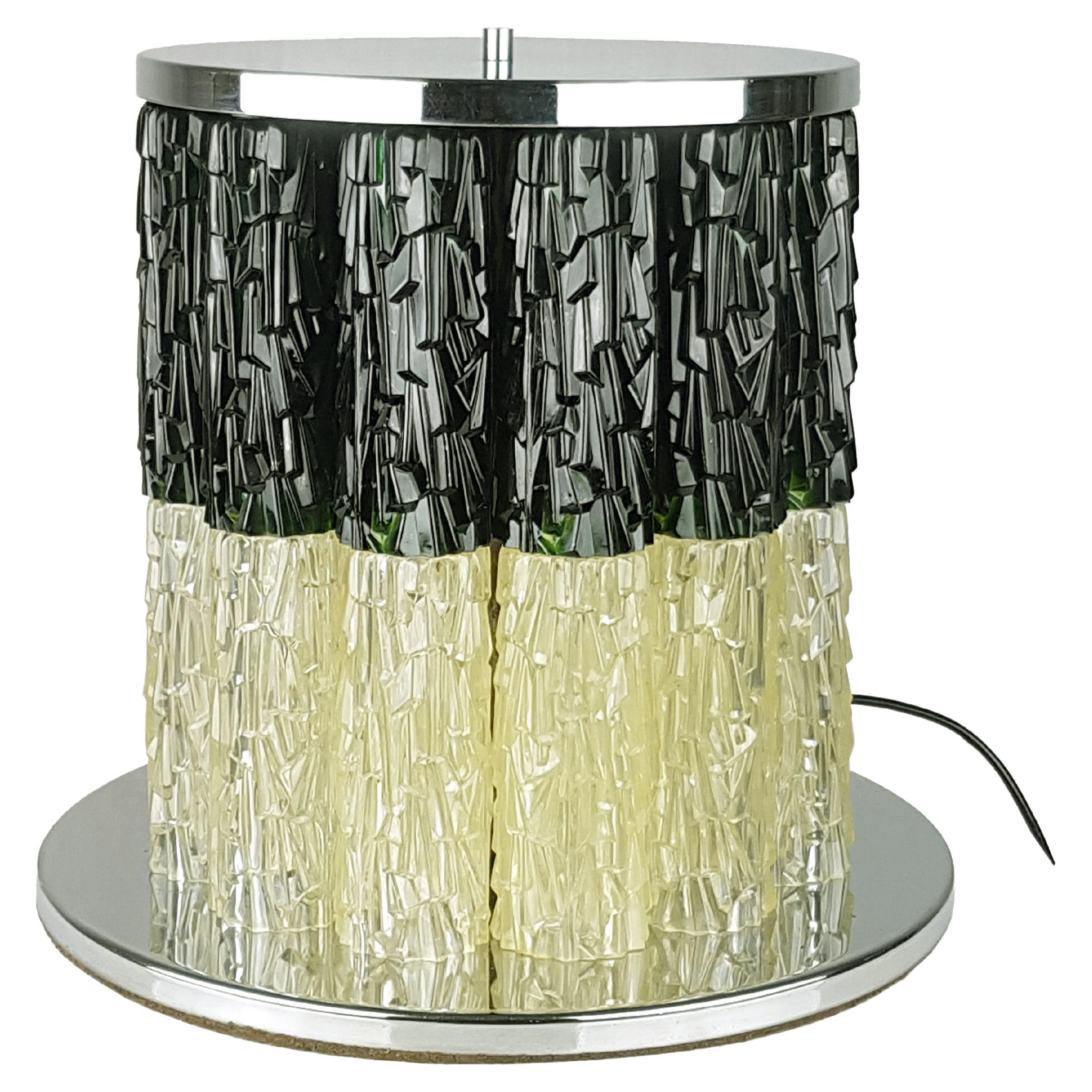 Tubular 70's Yellow Metal Table Lamps at 1stDibs | 70s lamps, 70s table ...