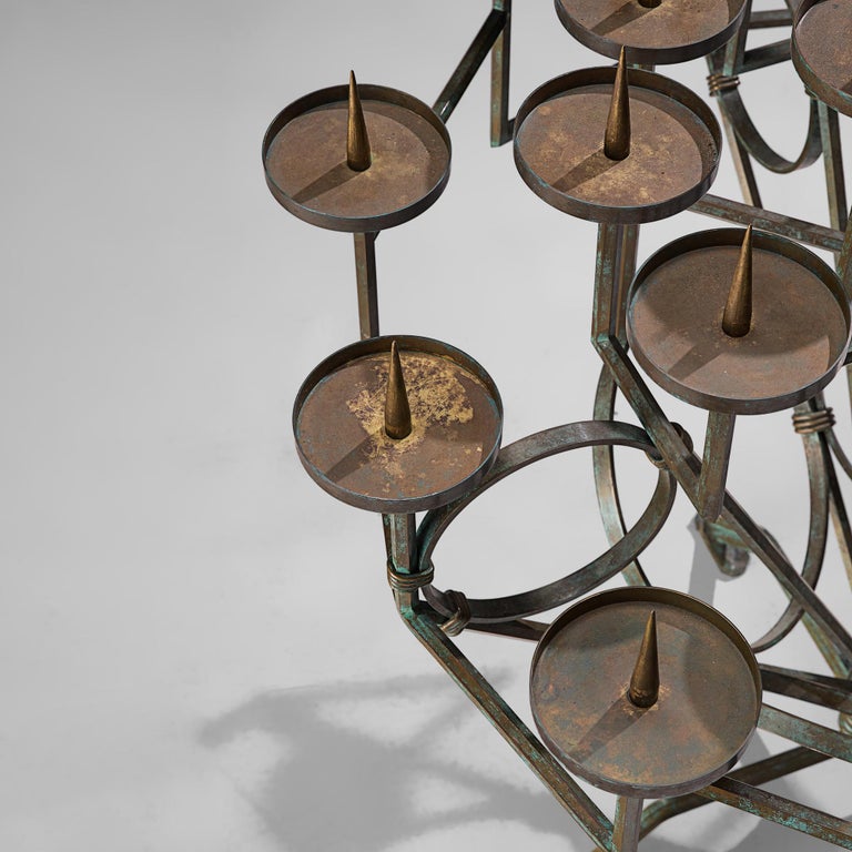 Large Multitiered Candleholder For Sale at 1stDibs