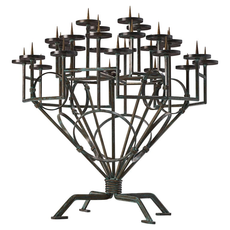 Large Multitiered Candleholder For Sale at 1stDibs