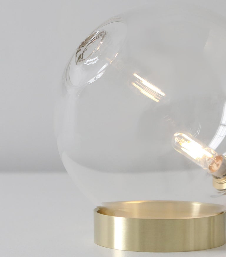 Large Clear Once Table Lamp by SkLO For Sale at 1stDibs