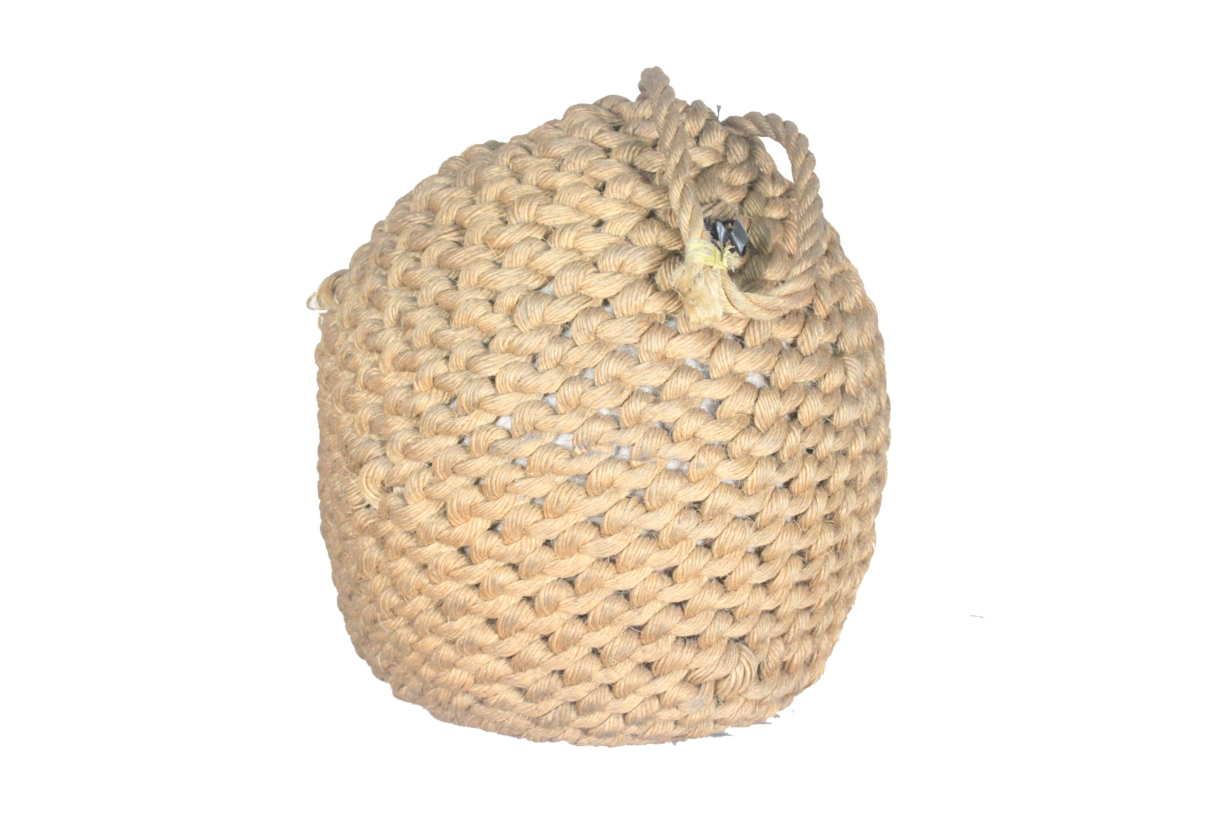 Large Coir Rope Ship's Fender, 1980's at 1stDibs | coir fender