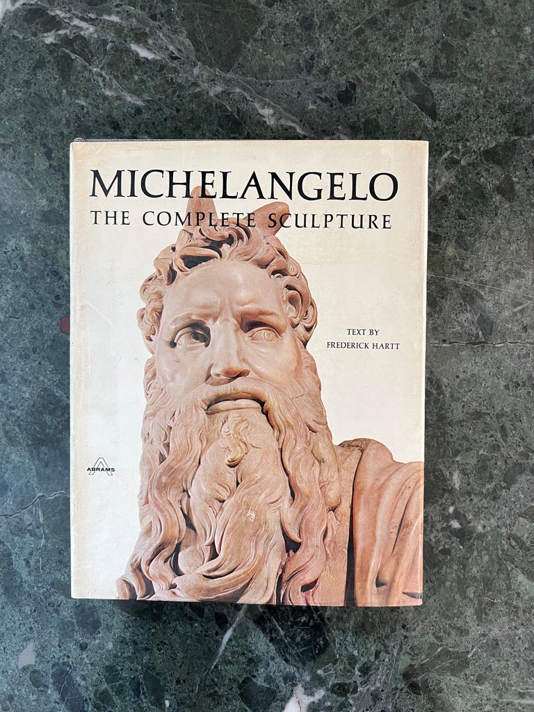 Large Collectible Art Book “Michelangelo: The Complete Sculpture”, 1982 ...