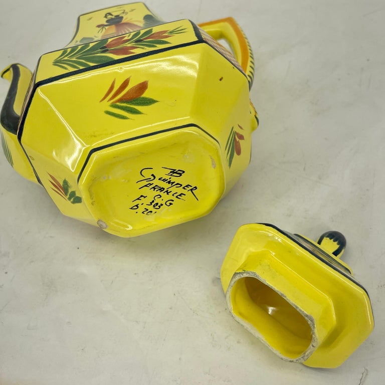 Large Collection of Quimper Serveware Faience, France, Circa 1980 For ...