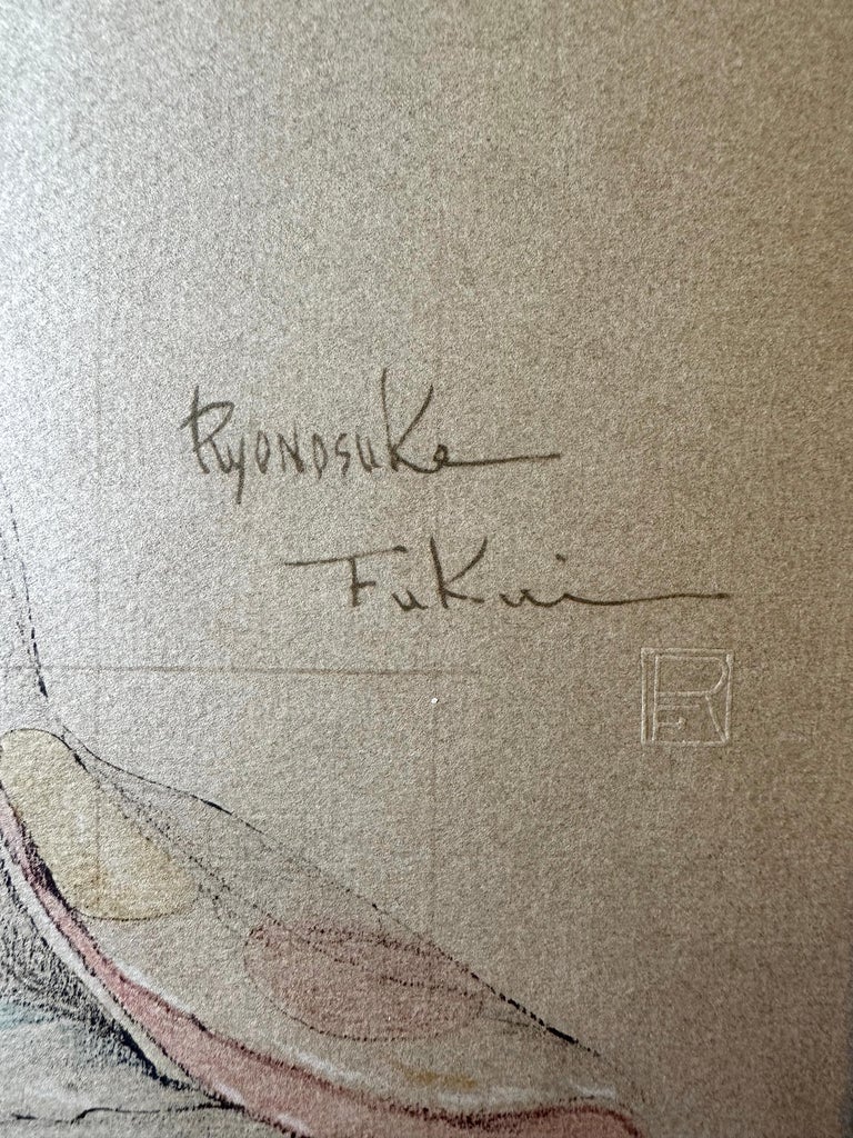 Large Collotype Print by Ryunosuke Fukui 'from "Maiko" Series' For Sale ...