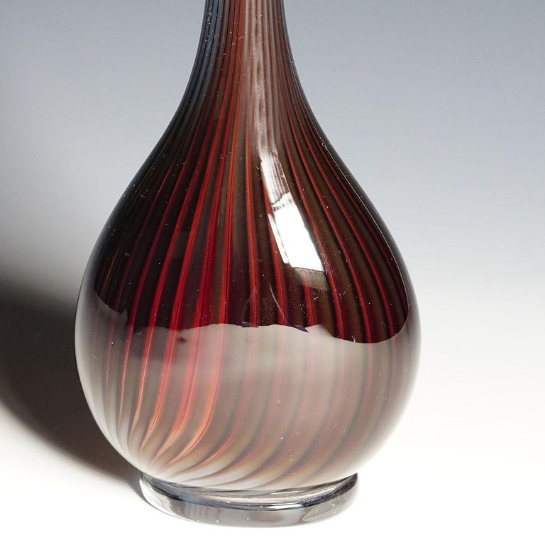 Large Colora Vase by Vicke Lindstrand for Kosta, 1953 For Sale at 1stDibs