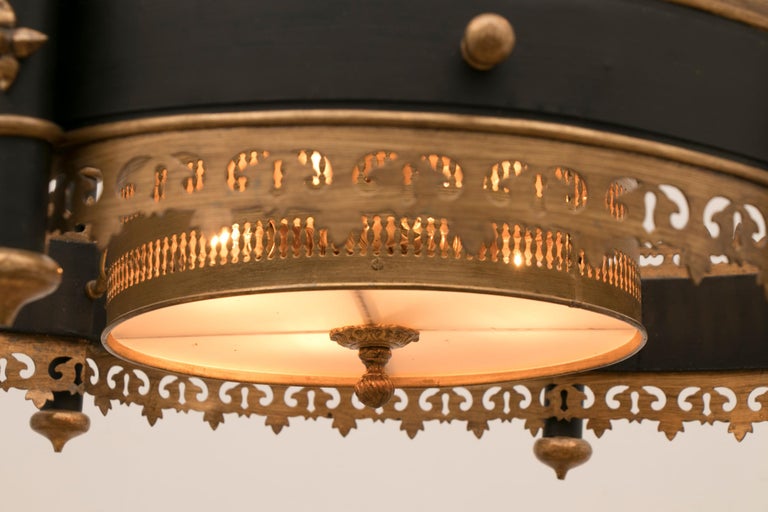 Large Contemporary Bespoke Gothic Medieval Style Old Iron and Guild ...