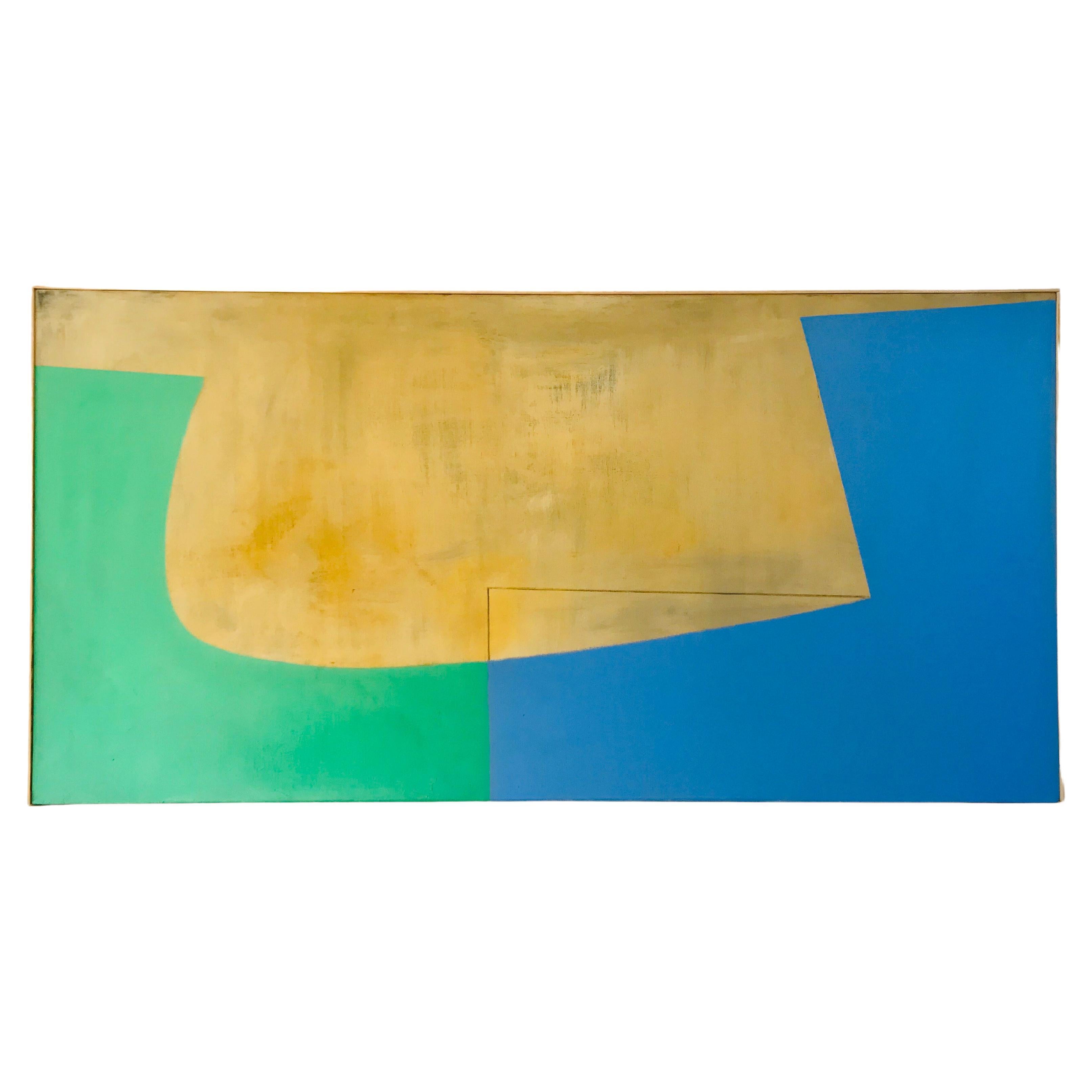 "Ocean Pier" 1961 Oil Painting by Charles Griffin Farr For Sale at 1stDibs