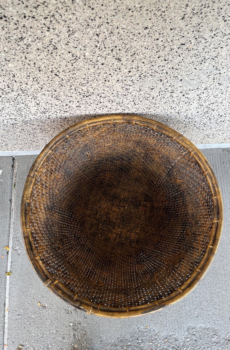 Large Contemporary Woven Basket, Philippines For Sale at 1stDibs