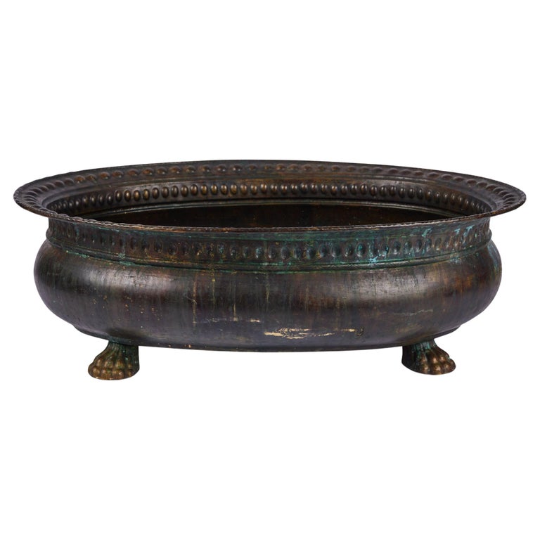 Large Copper Cachepot For Sale at 1stDibs