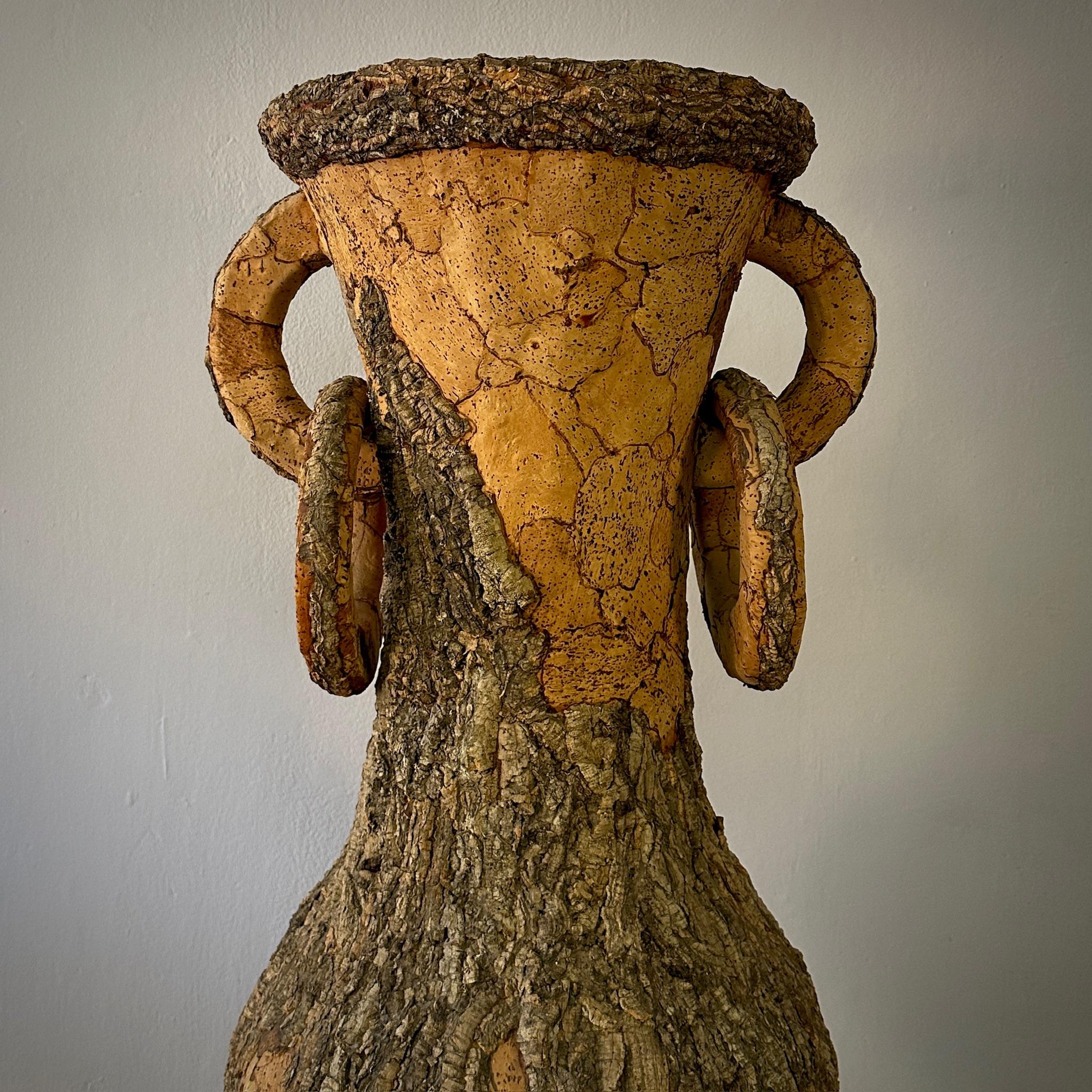 Large Cork Urn For Sale at 1stDibs
