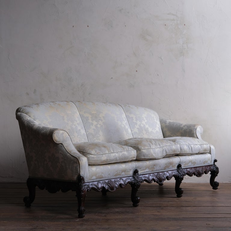 Large Country House 3 Seater Sofa For Sale at 1stDibs