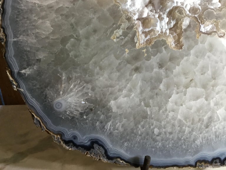 Large Crystal Quartz Agate at 1stDibs