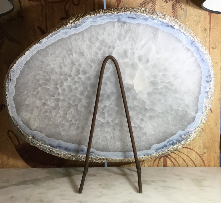 Large Crystal Quartz Agate at 1stDibs