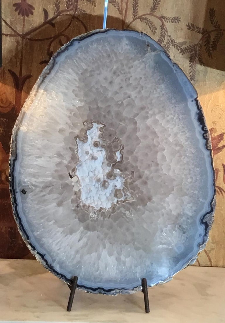 Large Crystal Quartz Agate at 1stDibs