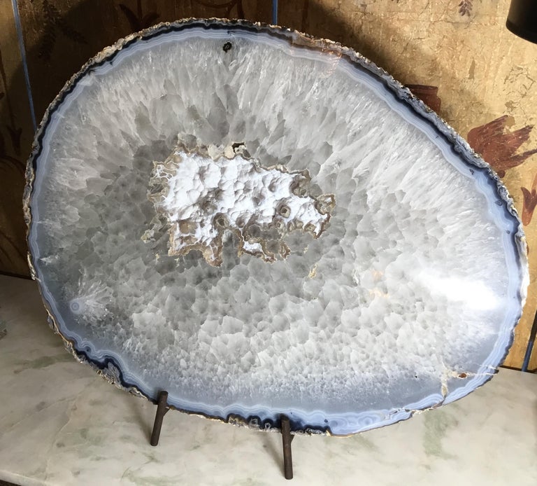 Large Crystal Quartz Agate at 1stDibs