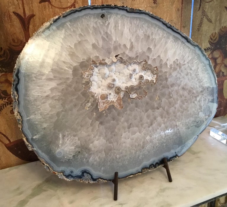Large Crystal Quartz Agate at 1stDibs