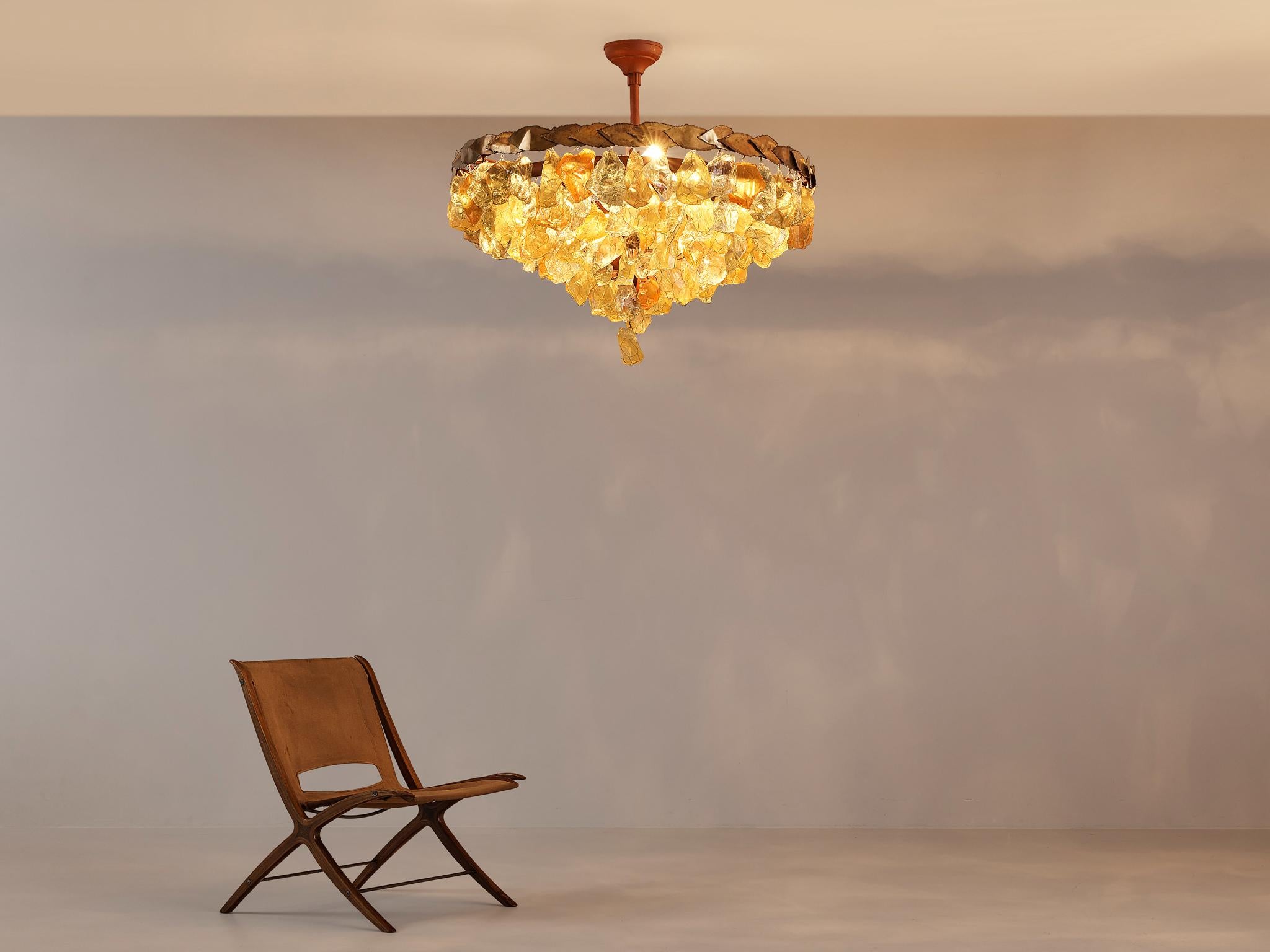 Large Custom Made Glass Chandeliers For Sale at 1stDibs | custom made ...